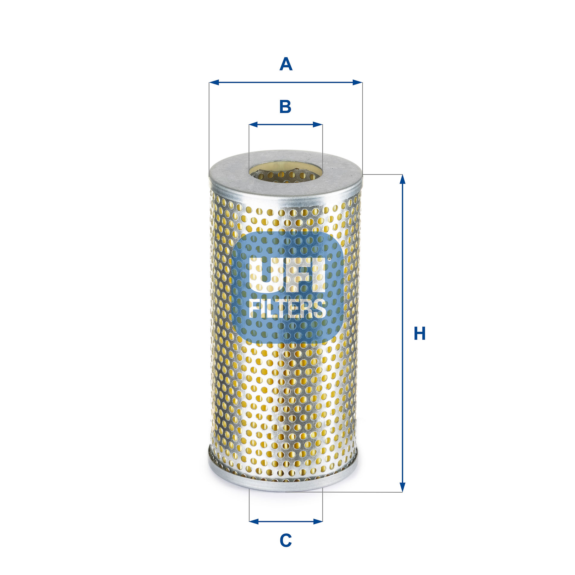 UFI Filters CARTRIDGE OIL FILTER 25.408.00