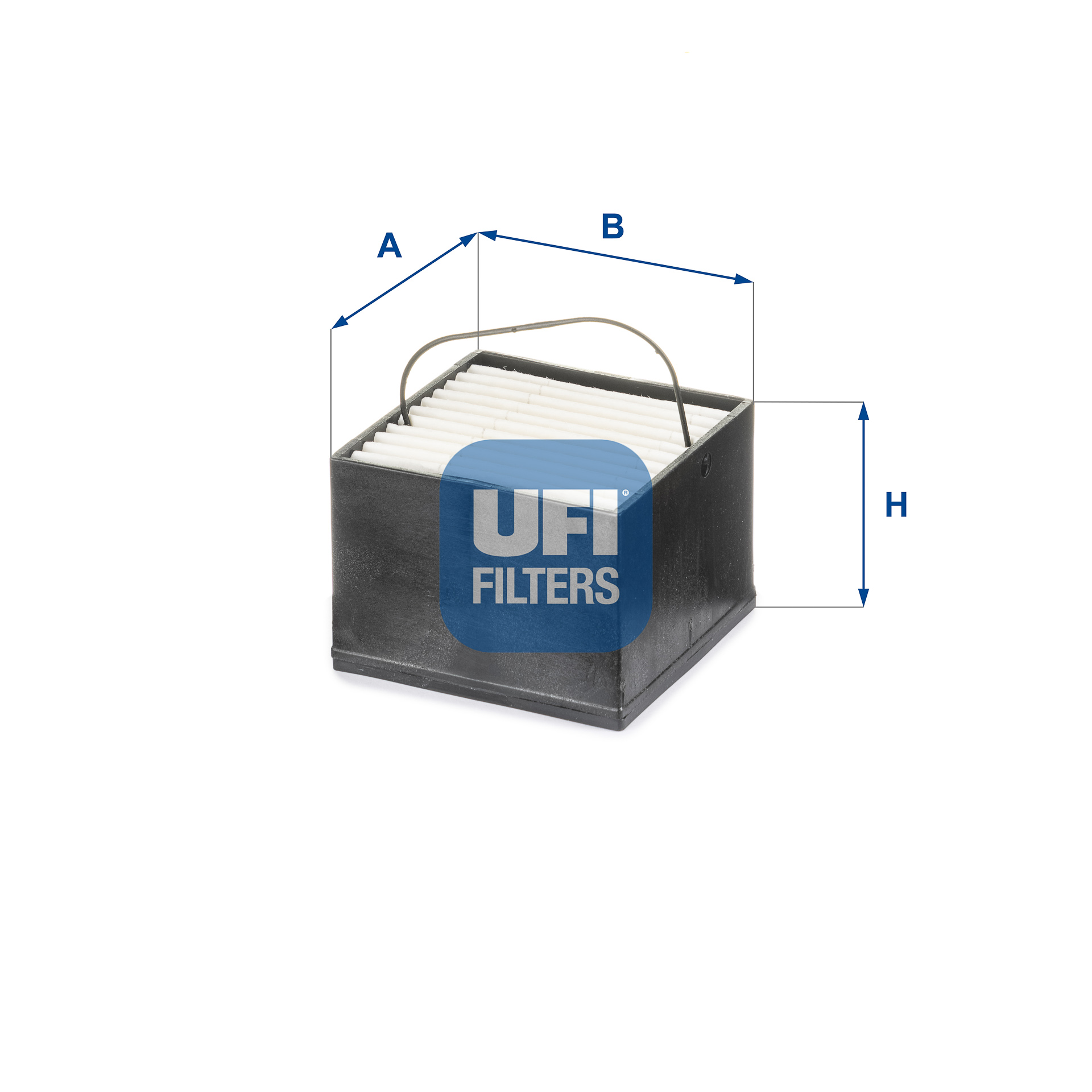 UFI Filters CARTRIDGE DIESEL FILTER 26.063.00