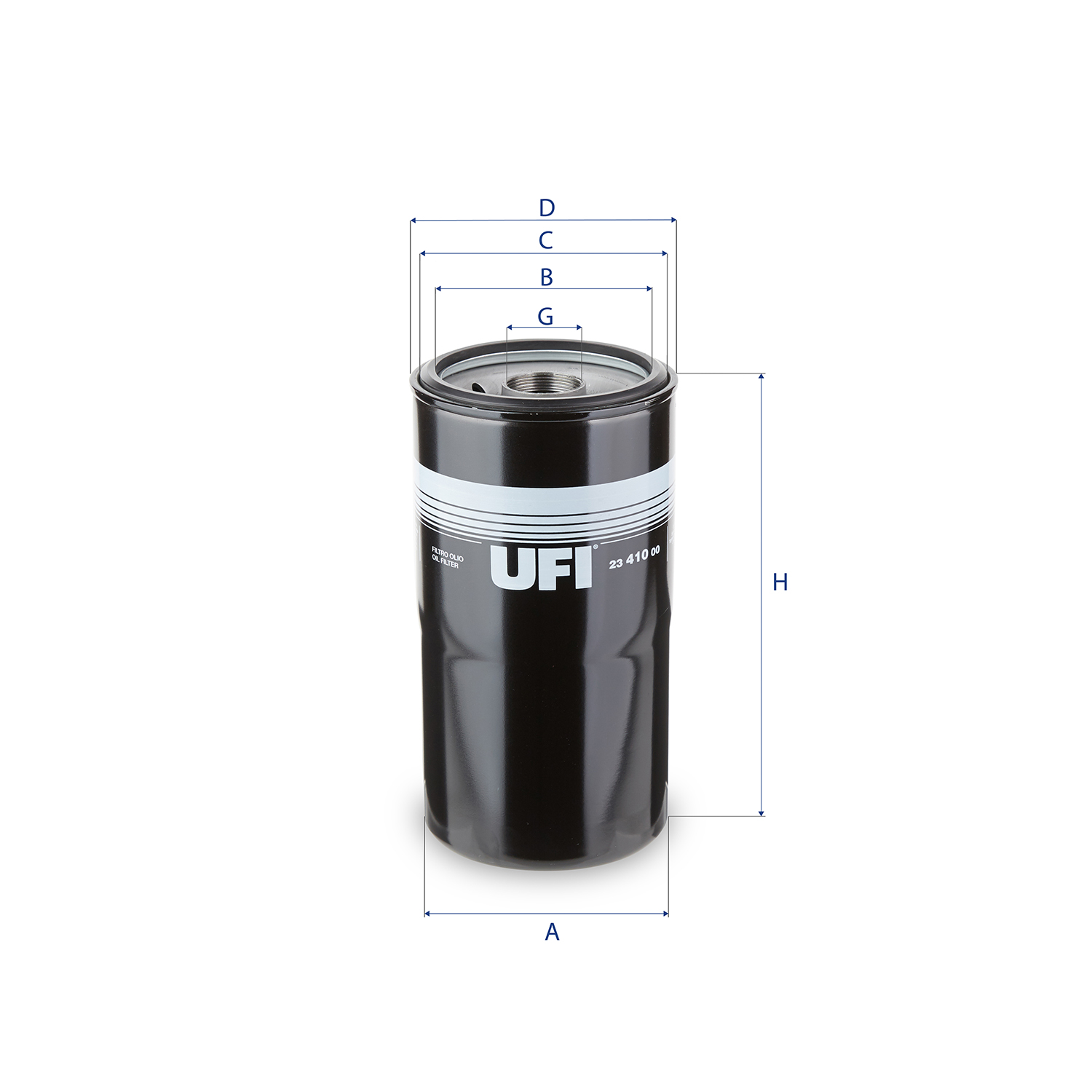 UFI Filters SPIN-ON OIL FILTER 23.410.00