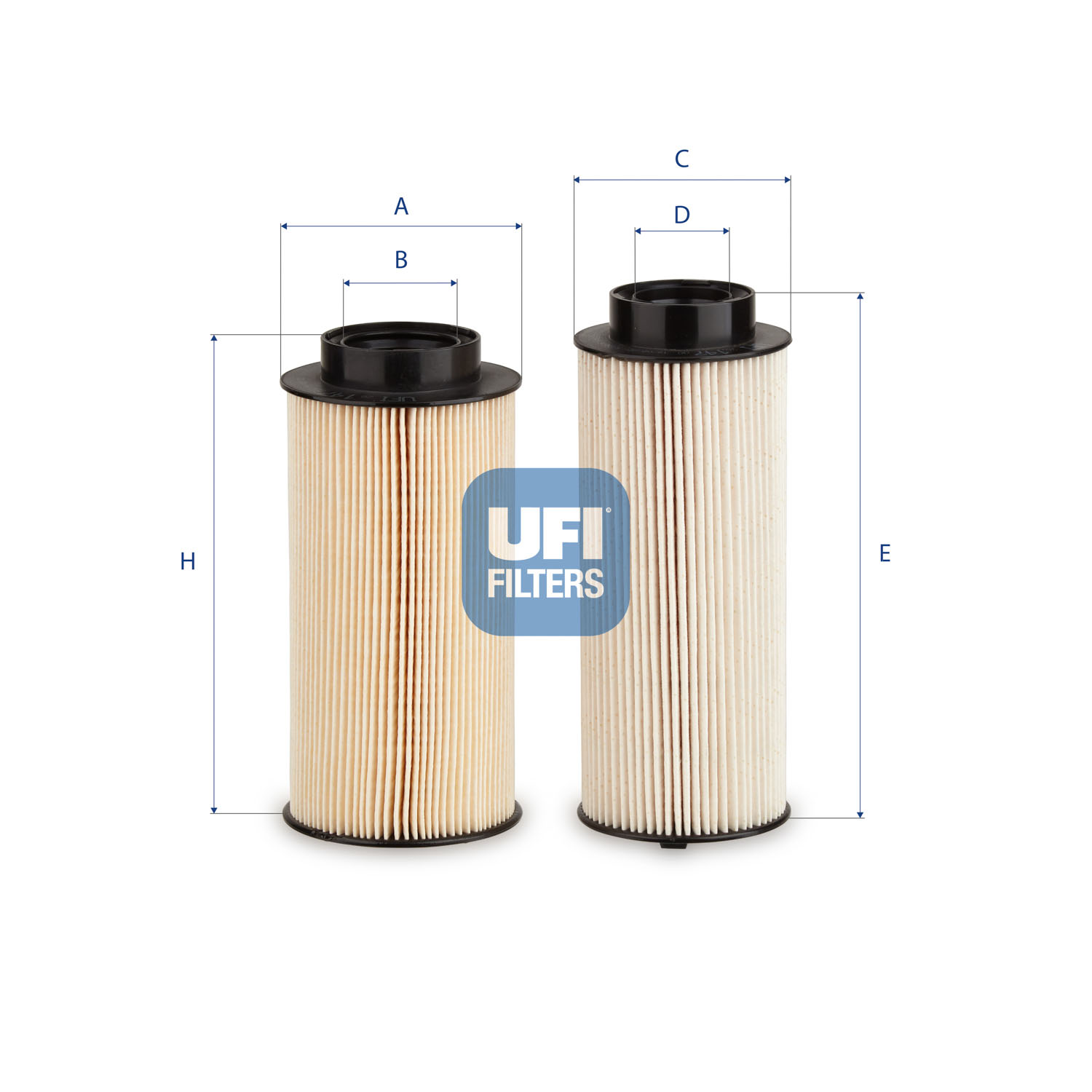 UFI Filters CARTRIDGE DIESEL FILTER 26.147.00