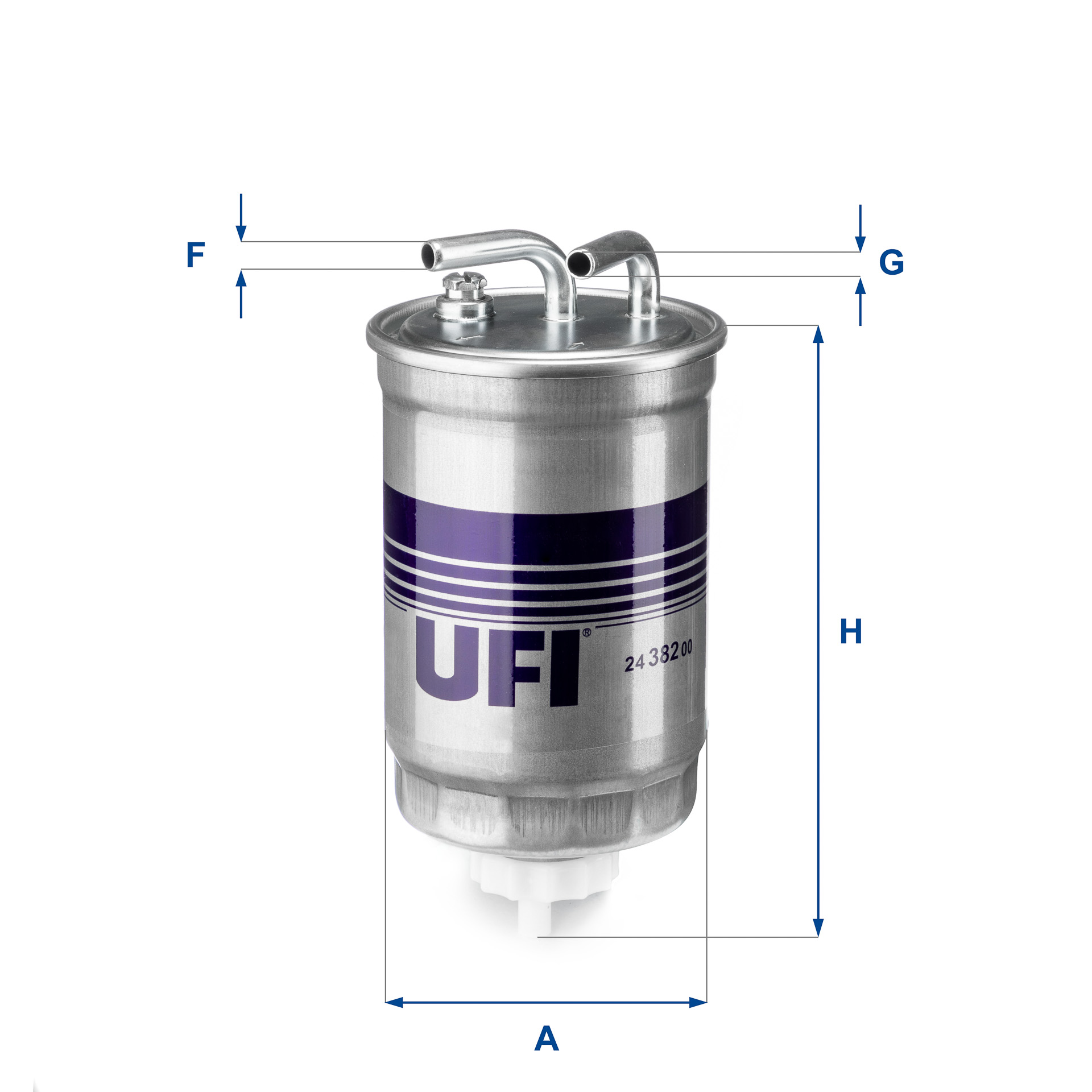 UFI Filters DIESEL FILTER 24.382.00