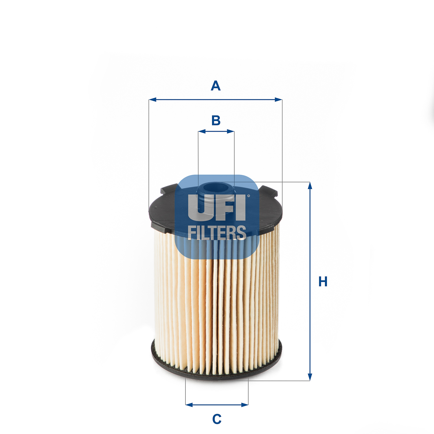 UFI Filters CARTRIDGE OIL FILTER 25.110.00