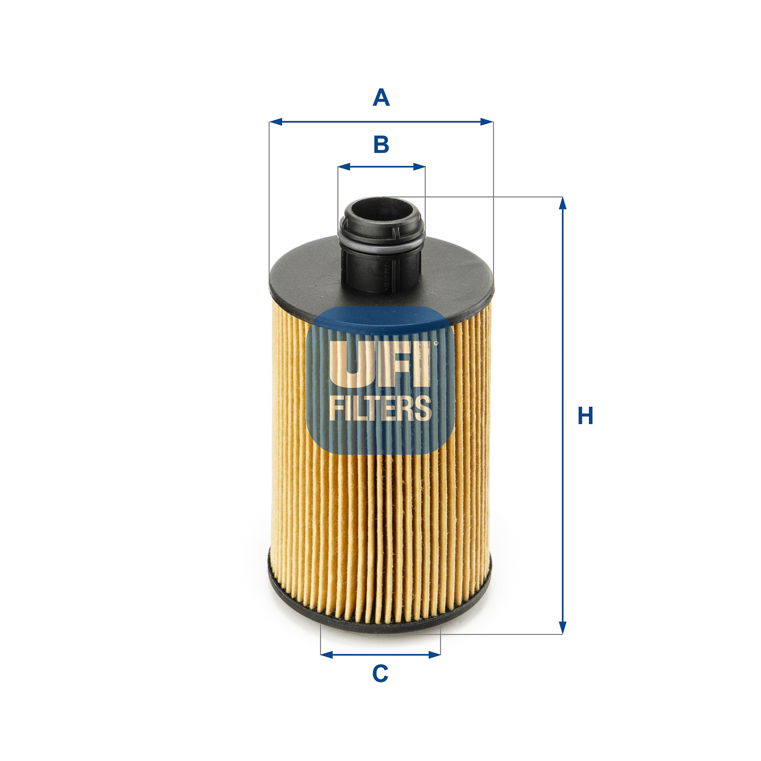 UFI Filters CARTRIDGE OIL FILTER 25.112.00