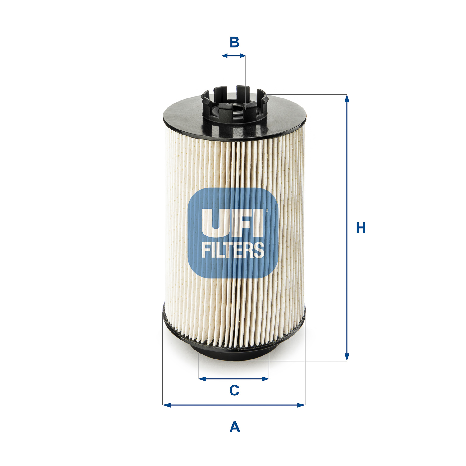 UFI Filters CARTRIDGE DIESEL FILTER 26.011.00