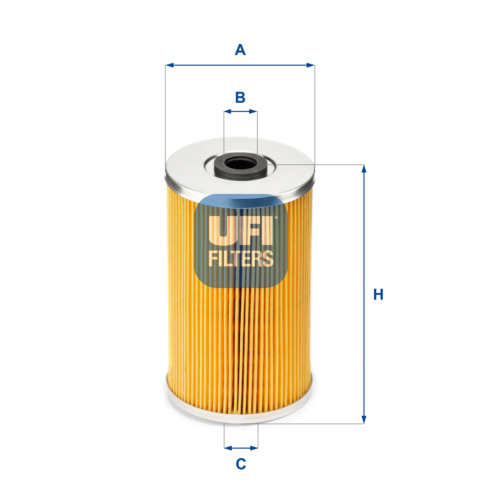 UFI Filters CARTRIDGE DIESEL FILTER 26.609.00