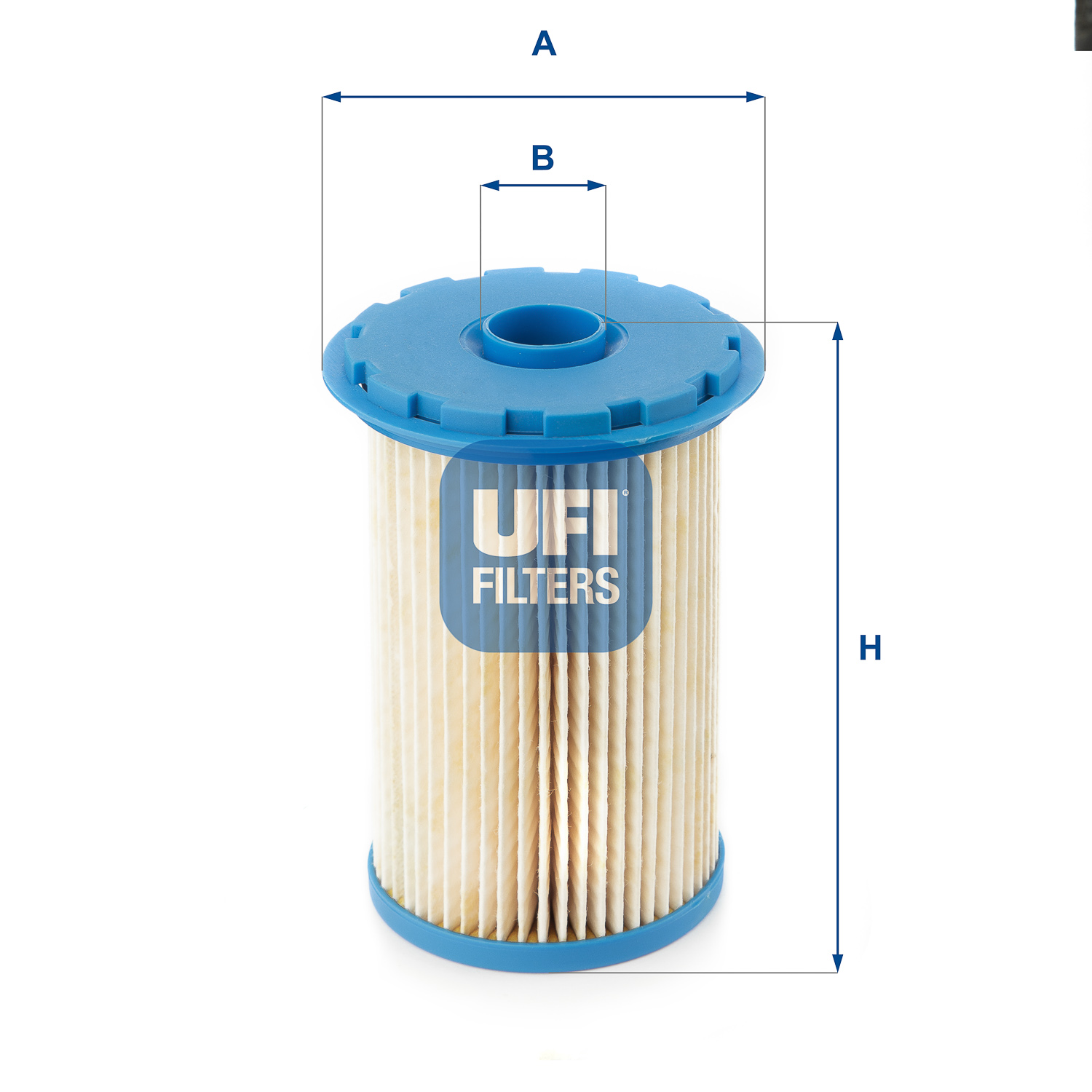 UFI Filters CARTRIDGE DIESEL FILTER 26.696.00