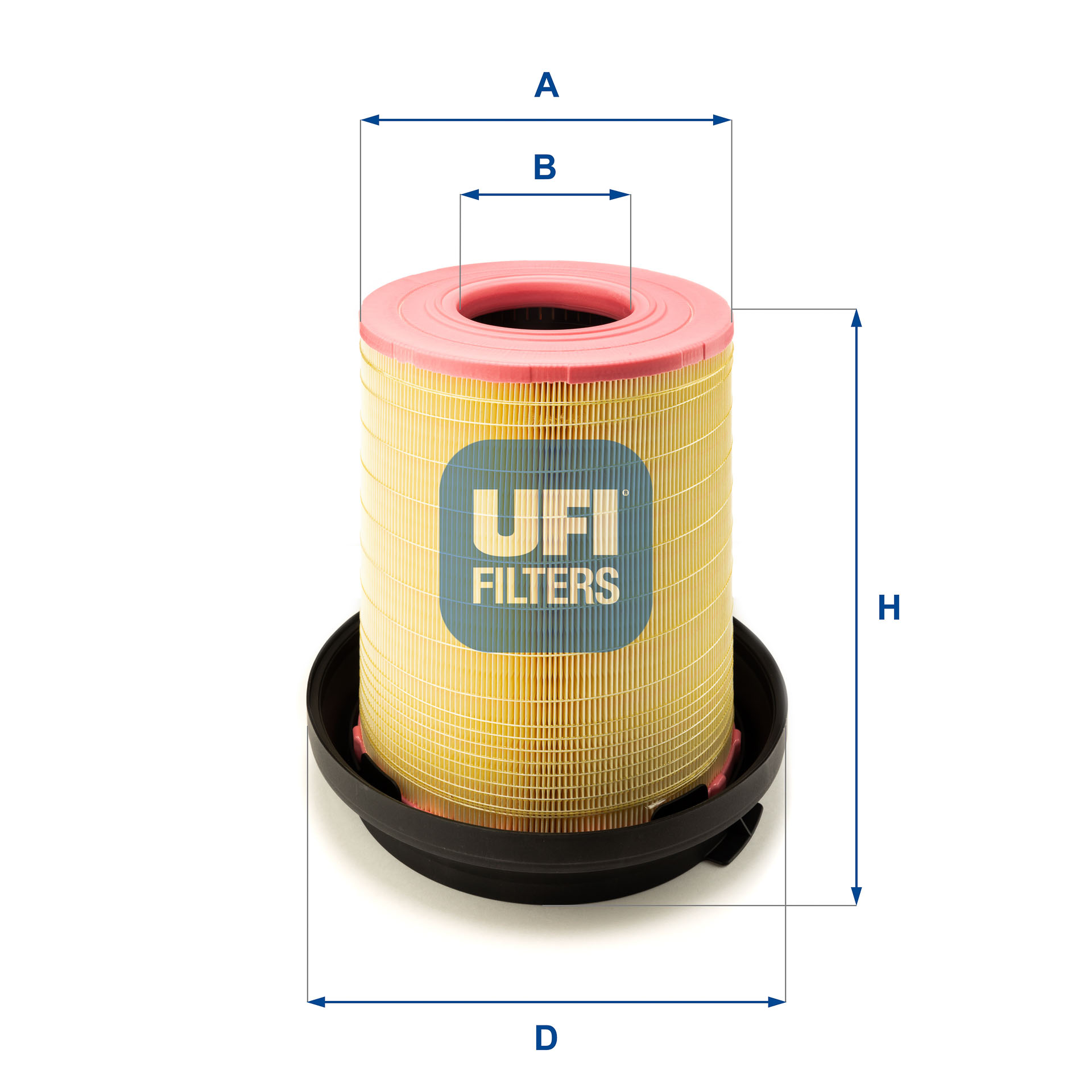 UFI Filters AIR FILTER INDUSTRIAL VEHICLES 27.383.00