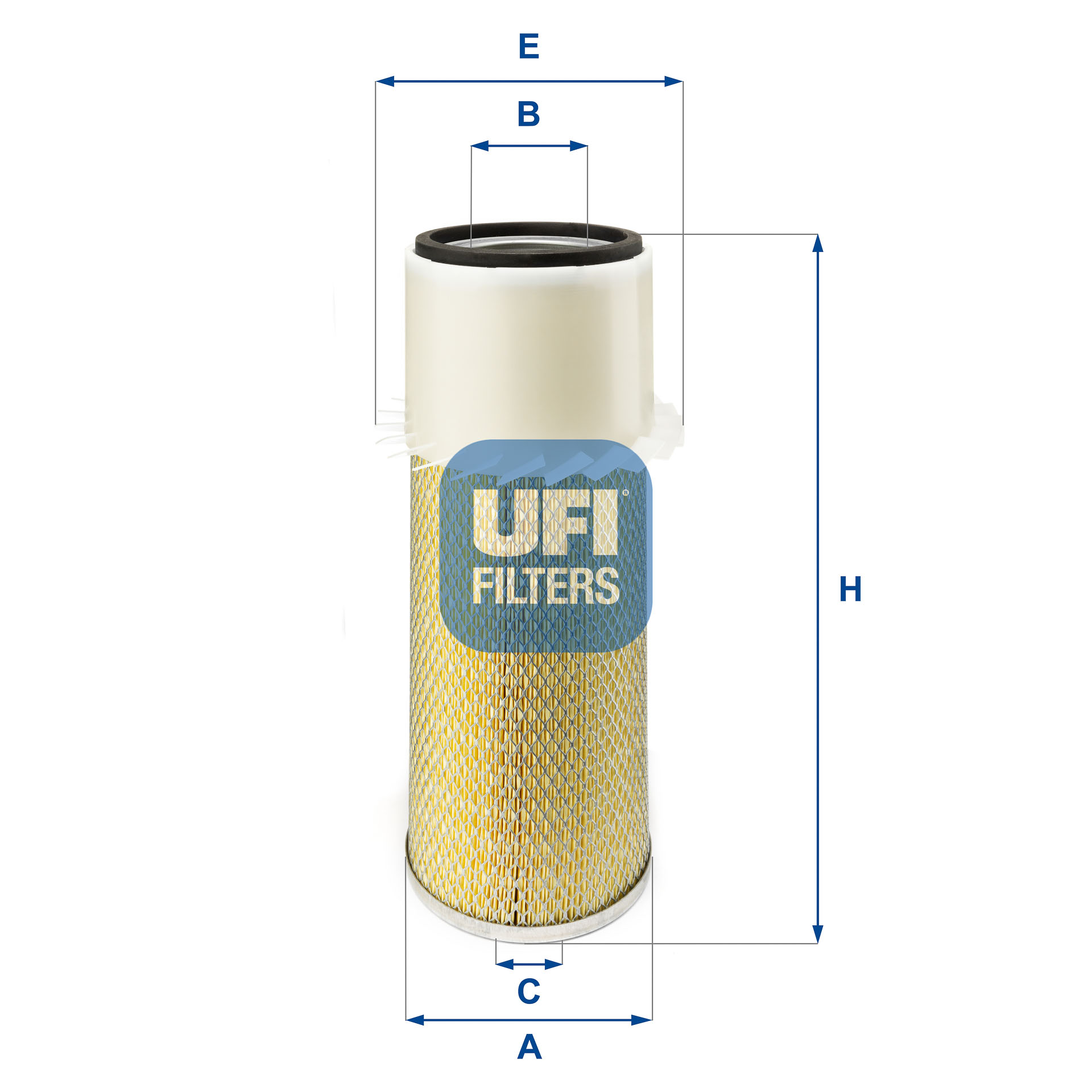UFI Filters AIR FILTER INDUSTRIAL VEHICLES 27.932.00