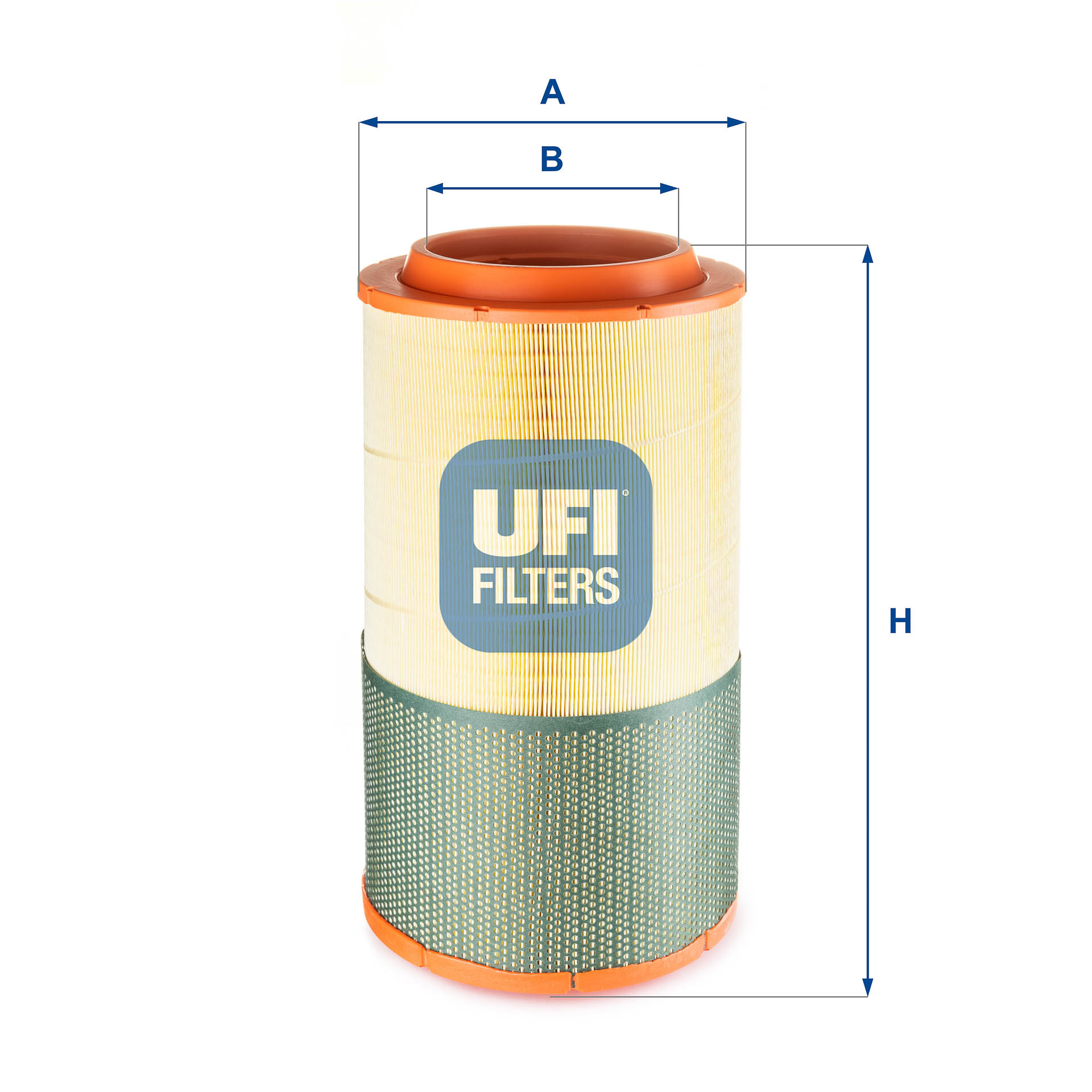 UFI Filters AIR FILTER INDUSTRIAL VEHICLES 27.A12.00